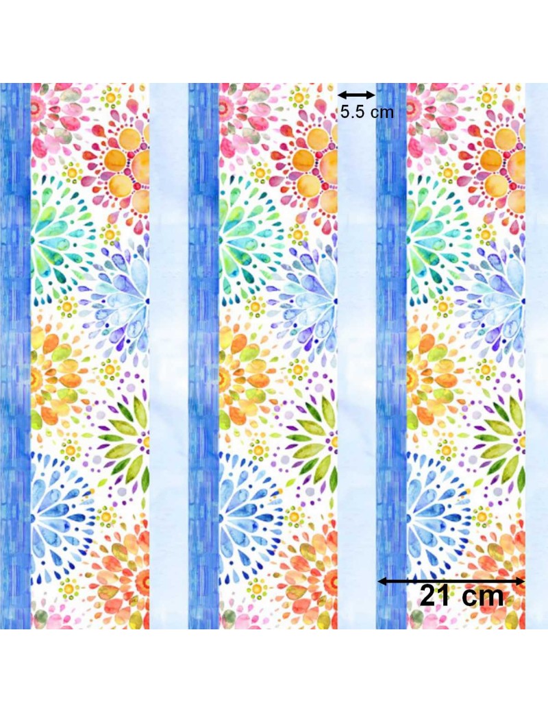 Tissu patchwork Summer Breeze Border par Jason Yenter pour In the ...